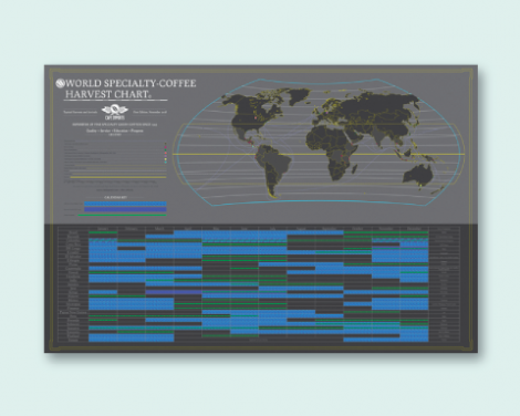 World Specialty-Coffee Harvest Chart – La Bodega